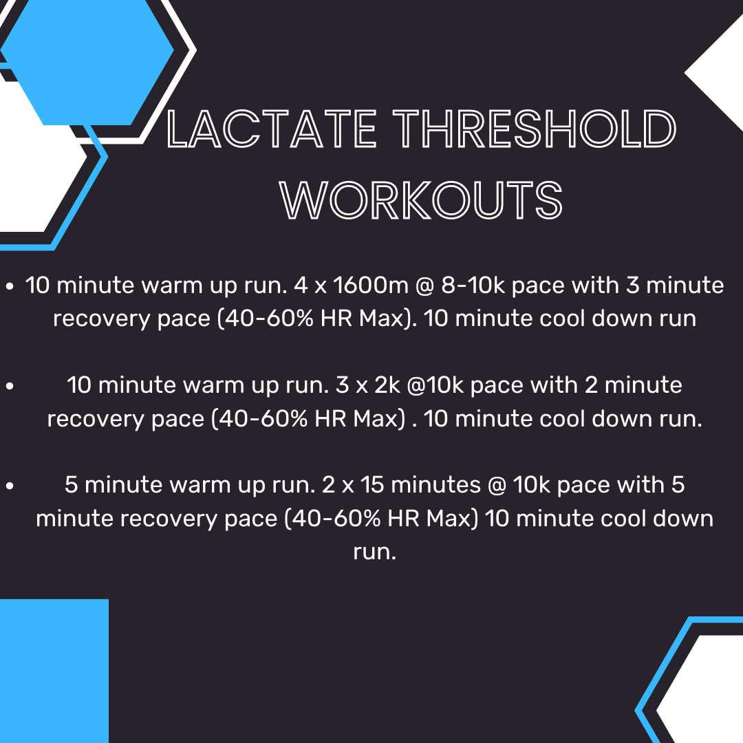 Lactate Threshold Workouts: Understanding Lactic Acid and Unlocking ...