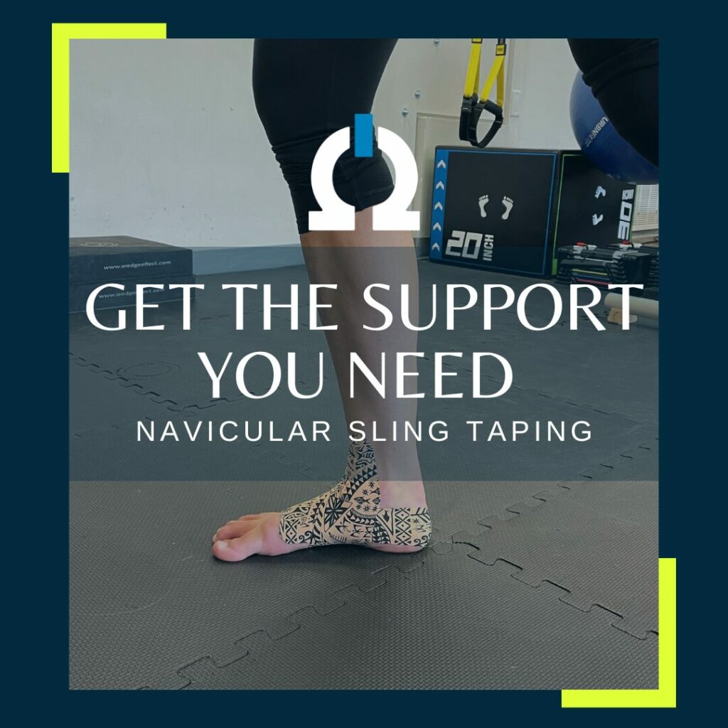 Get the Support you need: navicular Sling Taping